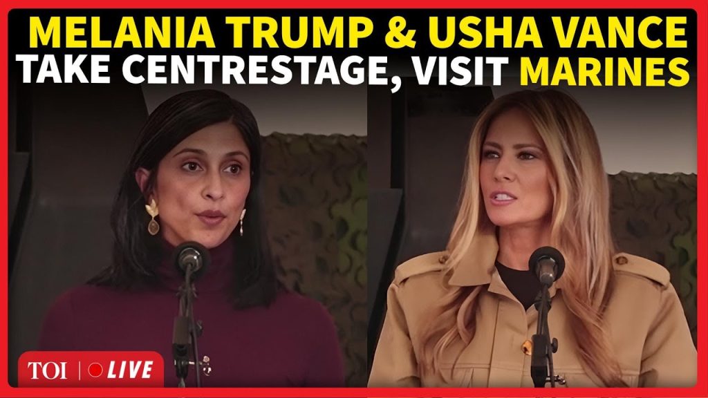 US News: Historic Joint Visit By Melania Trump & Usha Vance At One Of ...